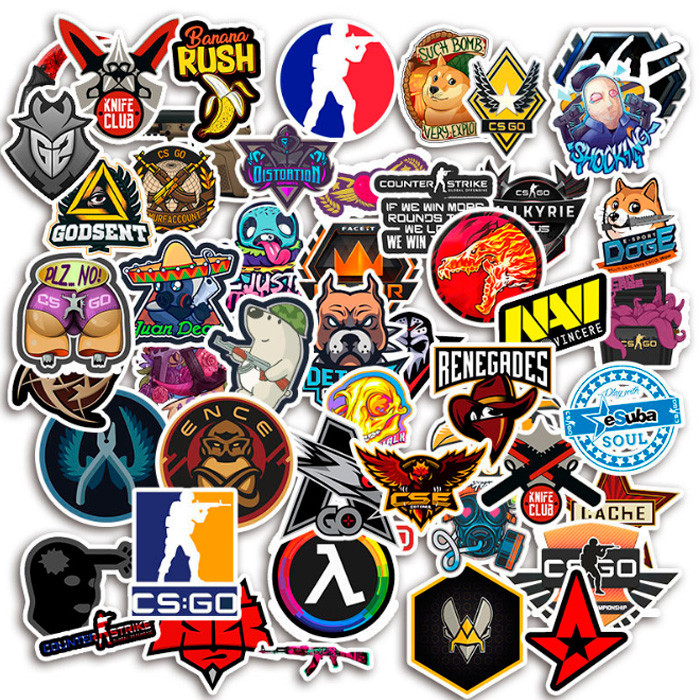 Набір стикерів GameStyle КС ГО (CS:GO) Counter-Strike Stickers Pack ...