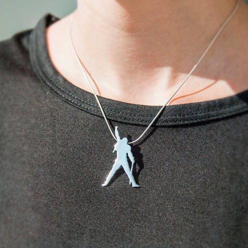 Купить Кулон Фредди Меркьюри Freddie Mercury из группы Queen 7308 цена 125 грн — Prom Ua Id