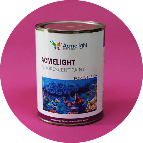 Acmelight Fluorescent paint for Interior для декорирования интерьеров 1 ...