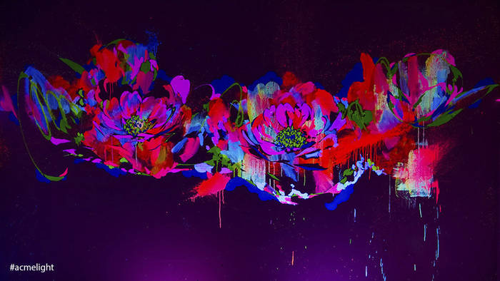 Acmelight Fluorescent paint for Interior для декорирования интерьеров 1 ...