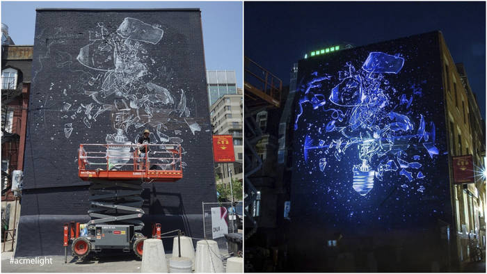 Acmelight Fluorescent paint for Facade для декорирования фасадов 0,25 л ...