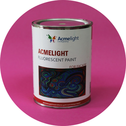 Acmelight Fluorescent paint for Facade для декорирования фасадов 1 л ...