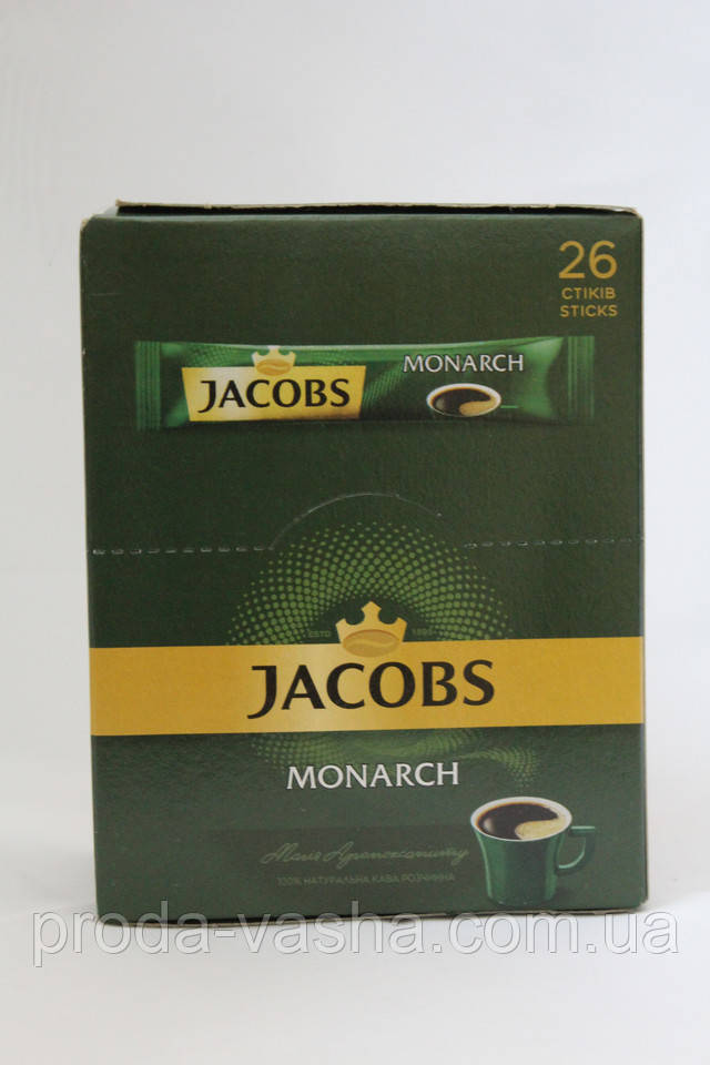 Кава розчинна Jacobs Monarch (Якобс Монарх) в стіках (ID#1126374054 ...