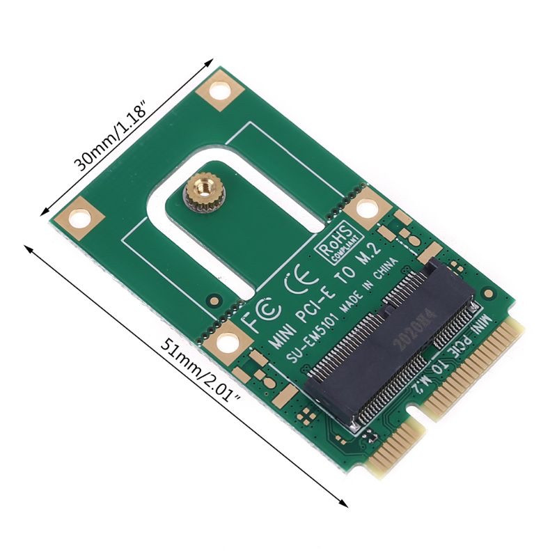 Mini PCI-E до M. 2 NGFF ключ E адаптер плата розширення m2 Key E інтерфейс для m2: продаж, ціна ...