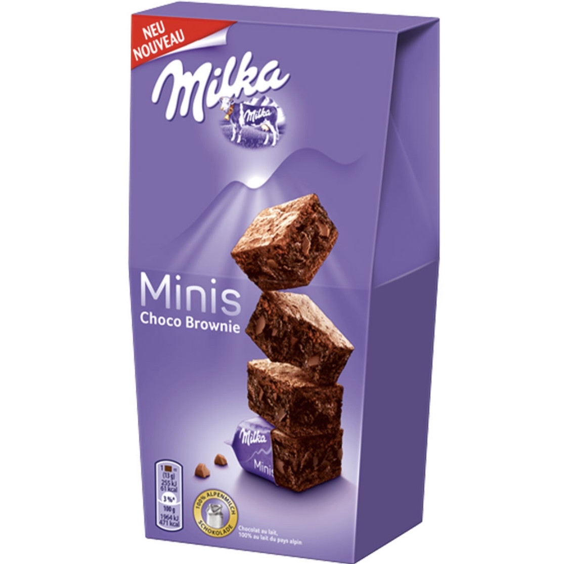 Купити Milka Minis Choco Brownie Шоколадний брауні в міні форматі 117g ...