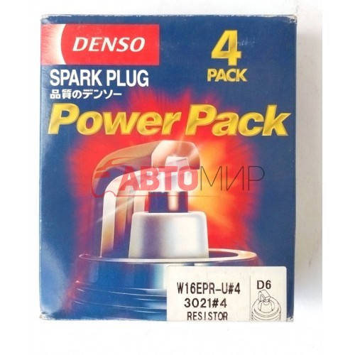 Свеча зажигания DENSO / W16EPR-U / D6 (ID#1338028252), цена: 87 ₴, купить на Prom.ua