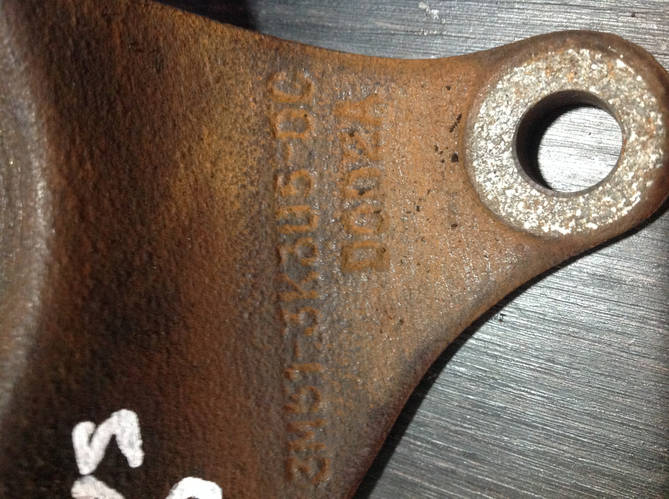 Кронштейн промвала (полуоси) Ford Focus mk2 2.0 tdci 3m51-3k305-0c ...