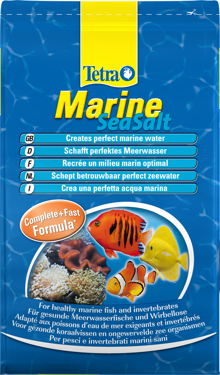 Соль для Морского Аквариума Tetra Marine SeaSalt 4 Кг — Купить Недорого ...