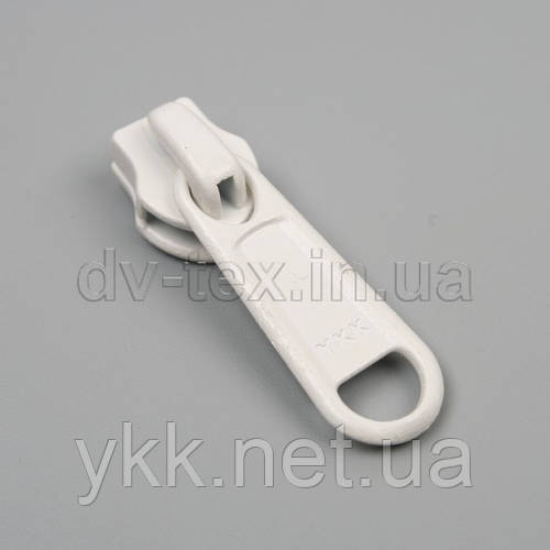 Купить Бегунок Т-5 (длинный) на спираль YKK 5 RC DFL E (белый №030), цена 8.84 ₴ — Prom.ua (ID ...