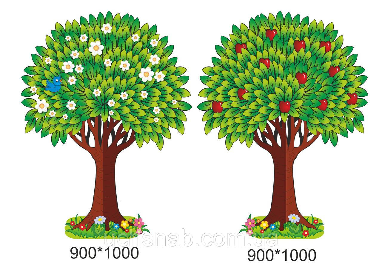 Купити Декорація для дитячого ранку "Дерево з яблуками", ціна 1788 грн ...