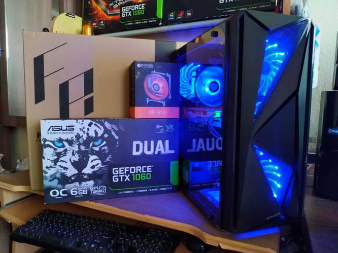 Игровой компьютер Intel Core i7 3770 3.9GHZ, GTX 1060 6GB, 16GB, SSD120 ...