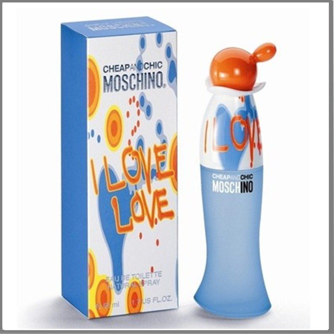 Купить Moschino I Love Love туалетная вода 100 ml. (Москино Ай Лав Лав ...