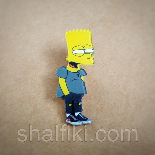 Купити "Барт Сімпсон (Сімпсони)" брошка акрилова, ціна 39 грн - Prom.ua ...