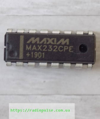 Микросхема MAX232CPE MAX232 DIP-16, цена: 18 ₴, купить на Prom.ua