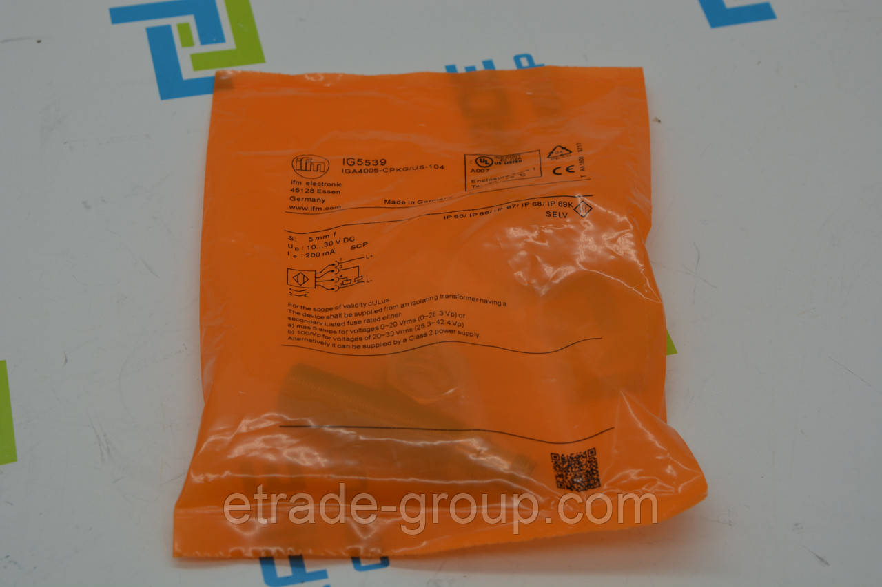 Індуктивний датчик Lifm IG5539: продаж, ціна у Києві. Модулі контролю ...