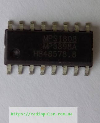Купить Микросхема MP3398A ( MP3398 ) , SOP-16, цена 88 грн — Prom.ua (ID#1342596168)