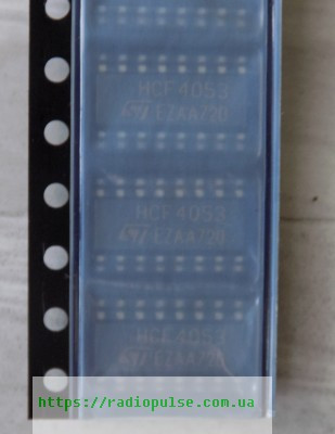 Микросхема HCF4053 ( HEF4053BT ) , so-16 (ID#1342593602), цена: 9.24 ₴, купить на Prom.ua