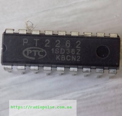 Мікросхема PT2262 , DIP (ID#1342596395), ціна: 34.76 ₴, купити на Prom.ua