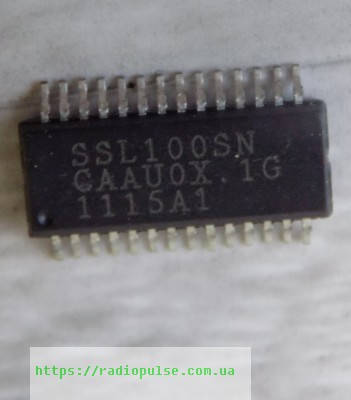 Купити Мікросхема SSL100SN , ssop-28, ціна 89.32 ₴ - Prom.ua (ID ...