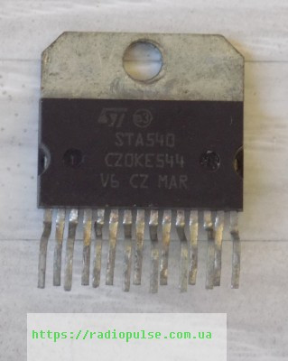 Купить Микросхема STA540 , MULTIWATT15 демонтаж, цена 66 ₴ — Prom.ua (ID#1342596542)
