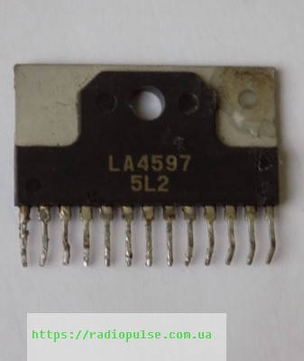 Микросхема LA4597 демонтаж (ID#1342594292), цена: 68.64 ₴, купить на ...
