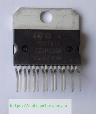 Микросхема TDA7377 ( YD7377 ) (ID#1342596976), цена: 105.60 ₴, купить ...