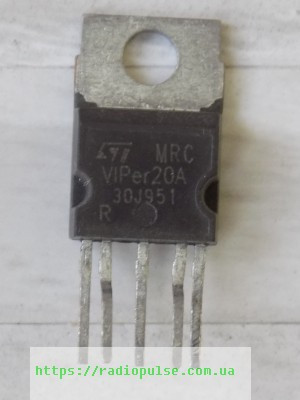 Микросхема VIPer20A ( VIPER20 ) , TO220-5 (ID#1342597305), цена: 88.70 ₴, купить на Prom.ua