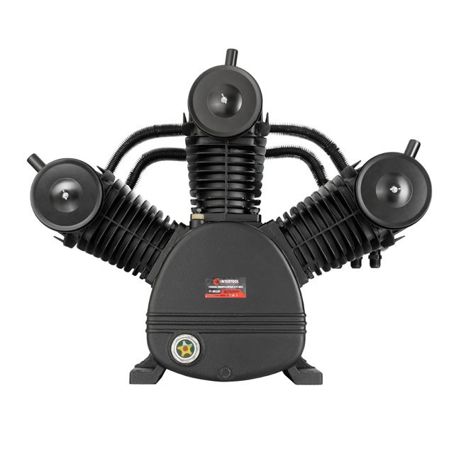 Купить Головка компрессорная 3-х цилиндровая 12 кВт Intertool PT-0052AP в Харькове от компании ...