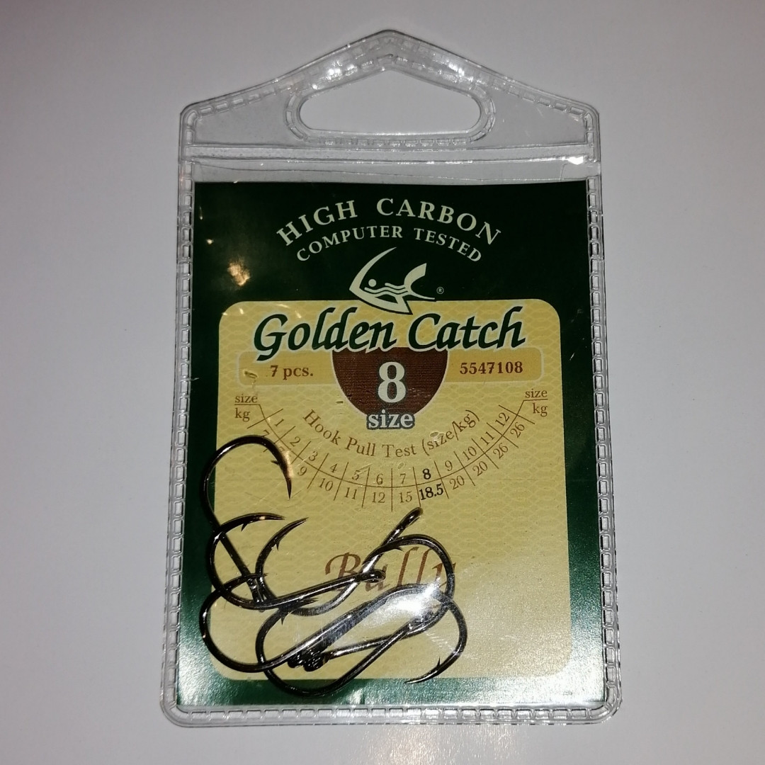 Купити Гачки Golden Catch Bully N° 8, ціна 35 грн - Prom.ua (ID ...