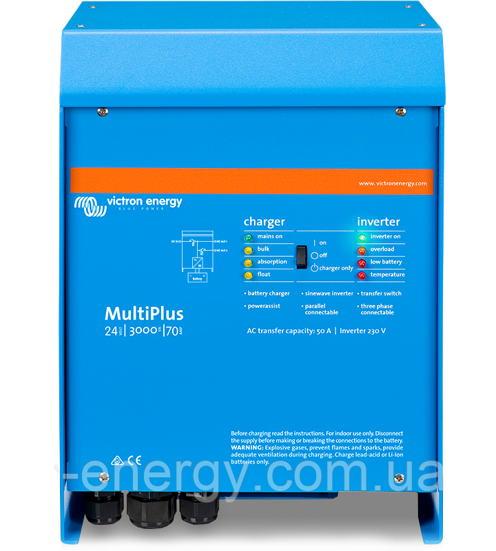 Гибридный инвертор MultiPlus-II 12/3000/120-32 PMP122305010 Victron ...