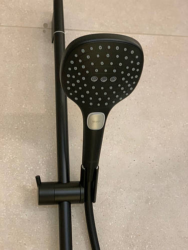 РУЧНОЙ ДУШ HANSGROHE RAINDANCE SELECT E 120 3JET, ЧЕРНЫЙ МАТОВЫЙ ...