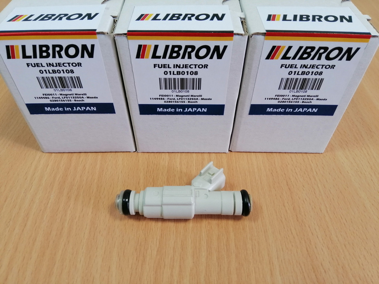 Форсунка топливная Libron 01LB0108 (аналог FEI0011, FORD 1149486, MAZDA ...