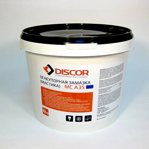 Огнеупорная мастика DISCOR МС А35 (ID#1345698737), цена: 85 ₴, купить ...