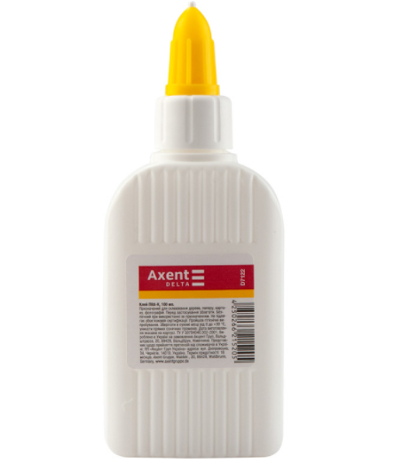 Купить Клей ПВА Axent Delta, 100 мл, цена 22 ₴ — Prom.ua (ID#1345938577)