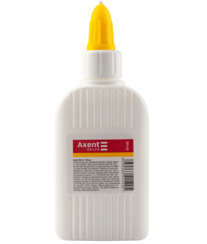 Купить Клей ПВА Axent Delta, 100 мл, цена 22 ₴ — Prom.ua (ID#1345938577)