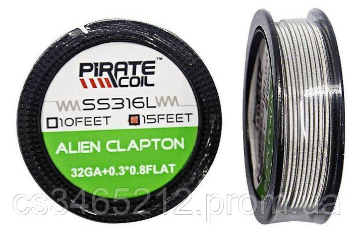 Купить Alien Clapton wire Fused coil проволока 5 метров, цена 400 грн ...