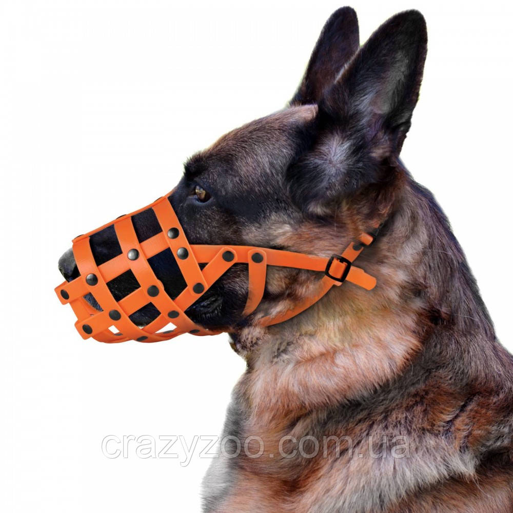 Намордник для Собак BronzeDog Водоотталкивающий, Немецкая Овчарка ...
