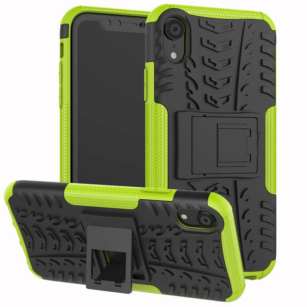 Бронированный чехол Armored Case для Apple iPhone XR зеленый (ID ...