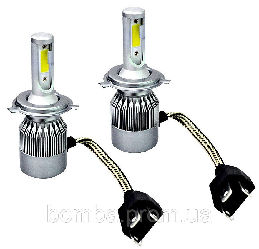 Купити Світлодіодні лід led лампи для автомобілю H4/C6 аш4 в головні ...
