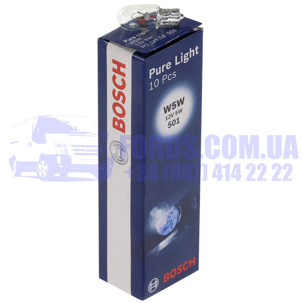 Автолампа W5W (12В 5Вт W2,1X9,5D Pure Light) (6079730/81AG13465AA ...