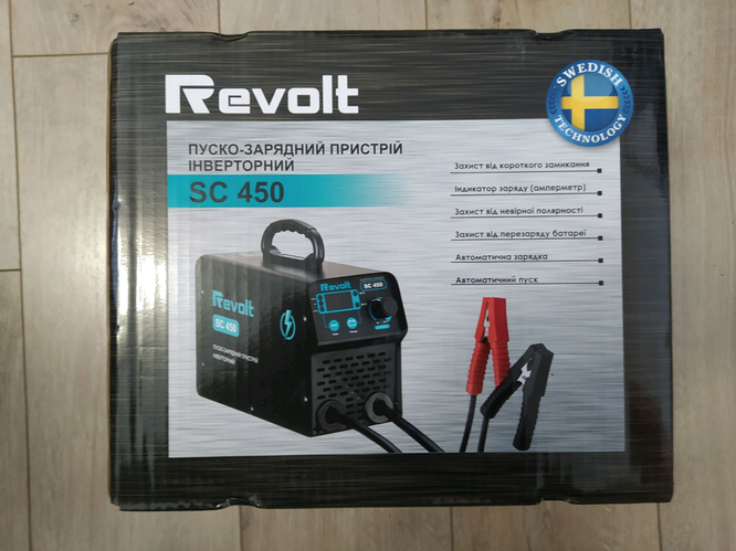 Пуско-Зарядное Устройство Revolt SC 450(12\24В), цена 5322 грн — Prom.ua (ID#1349292567)