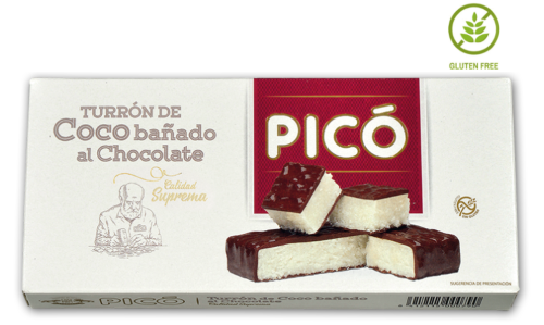 Купити Туррон Pico de Coco Кокос без глютену 200 g, ціна 63 грн - Prom ...