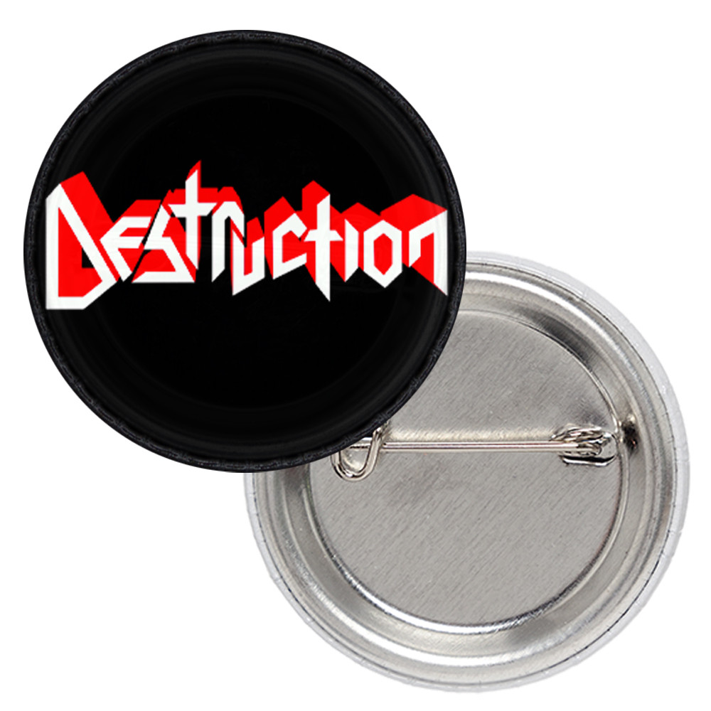 Значок Destruction (logo) (ID#1349894284), ціна: 44 ₴, купити на Prom.ua