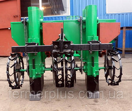 Картофелесажалка Двухрядная КСН-90Л (бункер для Удобрений, 90л,,1т) для ...