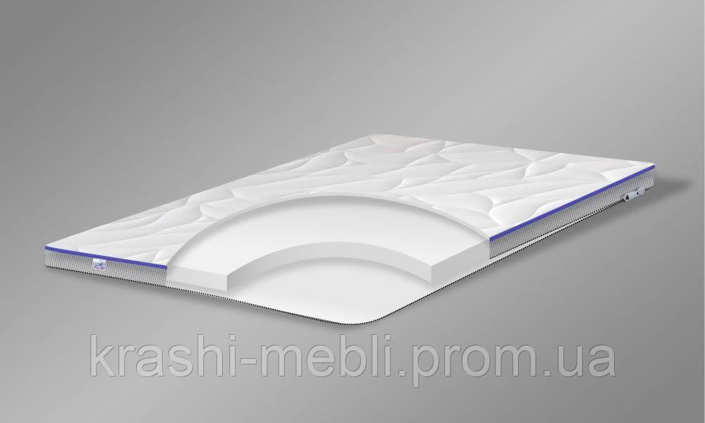 Матрас топпер-футон ортопедический двуспальный«TOP AIR Foam» 140x200 ...