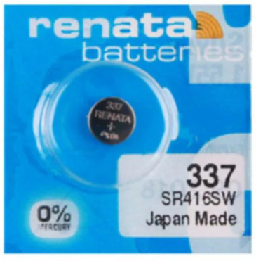 Купить Батарейки-Таблетки Renata 337 / SR416/ 10шт. на блистере, цена ...