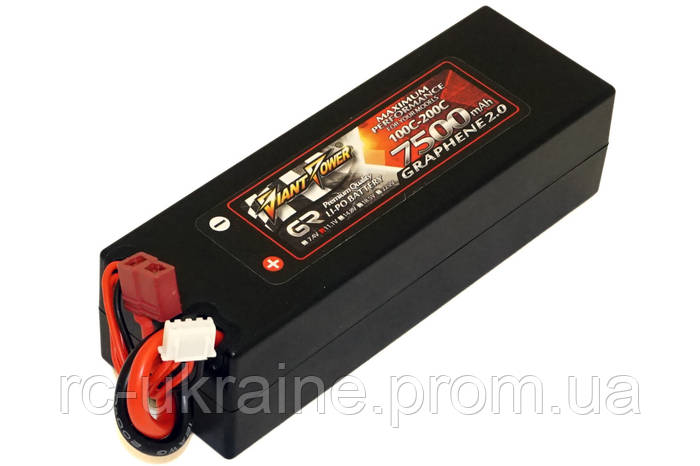 Купить Аккумулятор Giant Power (Dinogy) G2.0 Li-Pol 7500mAh 11.1V 3S ...