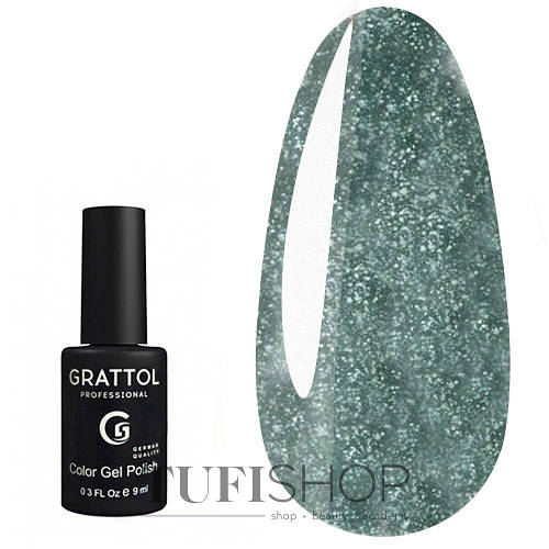 Гель-лак GRATTOL Yashma 08 хвоя с блестками 9 мл (4631141760100), цена 179 грн — Prom.ua (ID ...
