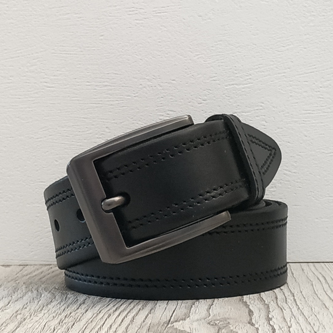 Ремень Универсальный Кожаный Черный — Купить Недорого на Bigl.ua ...