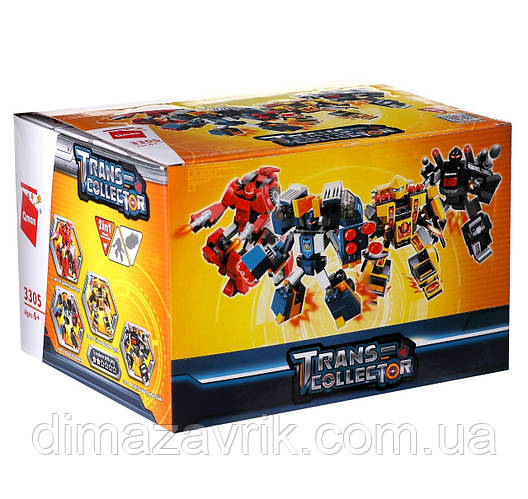 Конструктор Qman 3305 Blast Ranger "Трансформери машини 4 різновиди ...